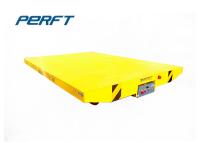 China 10 T Motorized Steerable Trackless Coil Transfer Car Handling Vehicle Install Roller for sale