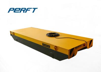 China 25 Tons Cast Iron Battery Track Transport Die Carts Trailer for sale