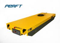 China Rail Traveling Flat Electric Transfer Cart Customized 5 Ton Tow Cable Power for sale