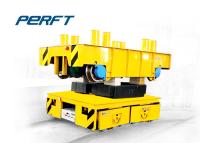China Customized 7T Dragged Cable Power Turning Bogie Car Carry Heavy Duty Rubbish Box for sale