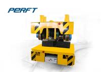 China Customized 7T Dragged Cable Power Turning Bogie Car Carry Heavy Duty Rubbish Box for sale
