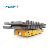China 40T Steel Trackless Battery Transfer Cart For Industrial , Customize Table Size for sale