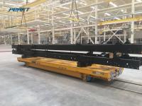 China Battery Power Coil Rail Transfer Cart Trolley For Industrial , 12 Month Warranty for sale