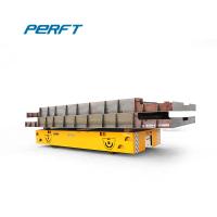 China Heavy Duty Cross Bay Handling Trolley 10t Battery Transfer Cart for sale