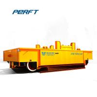 China Easy Operated Ladles Rail Transfer Cart Stainless Steel Cable Powered for sale
