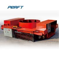 China Easy Operated Ladles Rail Transfer Cart Stainless Steel Cable Powered for sale