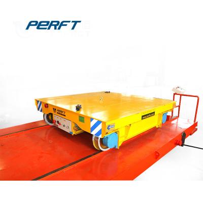 China High Speed Material Handling Ferry Motorized Transfer Trolley On Railway for sale