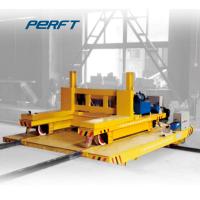 China High Speed Material Handling Ferry Motorized Transfer Trolley On Railway for sale
