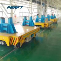 China Custom Battery Operated Steel Coil Transfer Trolley Material Handling Equipment for sale