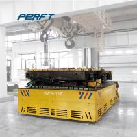 China Workshop Cast Iron Battery Powered 20m/Min Die Transfer Cart for sale
