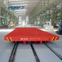 China Motorised Heavy Transport Vehicle Workshop Rail Transfer Cart 20m/Min for sale