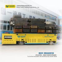 China Heavy Duty Flat Bed Die Mold Material Transfer Cart Motorized Motor Drive for sale