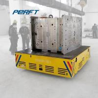 China Heavy Duty Flat Bed Die Mold Material Transfer Cart Motorized Motor Drive for sale