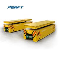 China Automatic Hydraulic Motorized Transfer Cart For Heavy Loading for sale