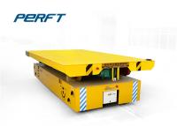China Heavy Duty Cross Bay Handling Trolley 10t Battery Transfer Cart for sale