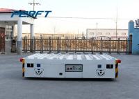 China 30 Ton Motorized Trackless Transfer Cart For Workshop Material Transport for sale
