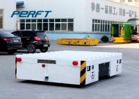 China 20 T Material Transfer Cart / Battery Powered Cart Running On Cement Floor for sale