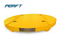 China Yellow 10 T Material Handling Turntable 90 Degree With Turntable To Rotate A Trailer for sale