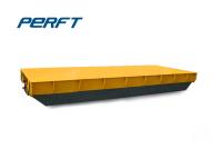 China Warehouse Material Transfer Cart With Battery Powered Supply Mode On Rails for sale