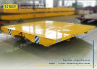 China Heavy Load Conductor Rail Powered Platform Transfer Cart for sale