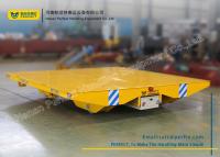 China Heavy Load Conductor Rail Powered Platform Transfer Cart for sale