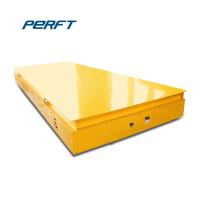 China Steering Device Steel 20m/Min Material Transfer Cart With Alarm Light for sale