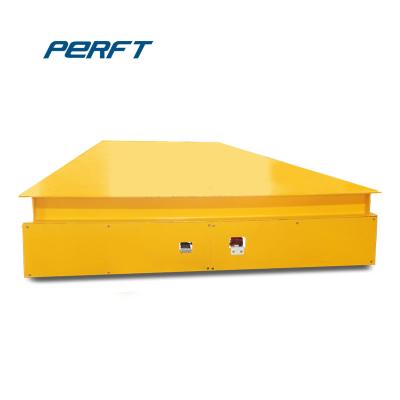 China Steering Device Steel 20m/Min Material Transfer Cart With Alarm Light for sale