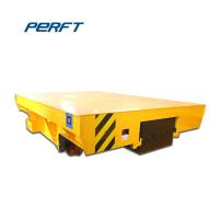 China No Rail 30 ton Heavy duty Electric battery power Flat cart Remote control cart for sale