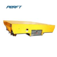 China Battery Operated Steerable Motorized Trackless Transfer Trolley for sale