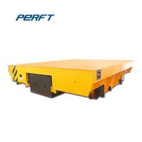 China Battery Operated Steerable Motorized Trackless Transfer Trolley for sale