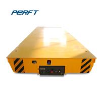 China Motorized Electric Battery Powered 20m/Min Rail Material Transfer Cart for sale