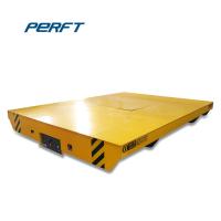 China 4 Rubber Wheels Automatic Busbar Powered Rail Transfer Cart 20m/Min for sale