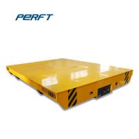 China 4 Rubber Wheels Automatic Busbar Powered Rail Transfer Cart 20m/Min for sale