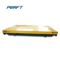 China 4 Rubber Wheels Automatic Busbar Powered Rail Transfer Cart 20m/Min for sale