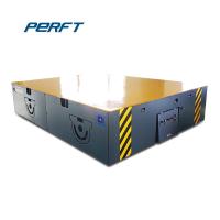 China Q235B Electric Trackless Transfer Trolley With Polyurethane Solid Wheels for sale