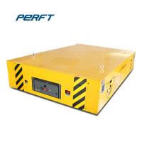 China Flat Free Tire 20t Heavy Duty Without Rail Electric Die Cart for sale