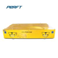China Flat Free Tire 20t Heavy Duty Without Rail Electric Die Cart for sale