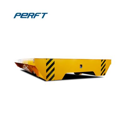 China Factory Use Electric Material Handing 15m/Min Coil Transfer Cart Heavy Load for sale