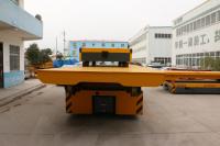 China 30t Steel Frame Material Flat Bed Platform Steerable Trailer With Non Power for sale