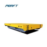 China Flat Table Battery Powered 15kw Motorized Transfer Cart for sale
