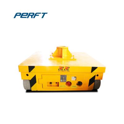 China Warehouse Station Use Trackless 300t Battery Powered Transfer Cart for sale
