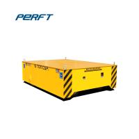 China 1-50t Factory Use Flatbed Material Transfer Cart With Remote Control for sale