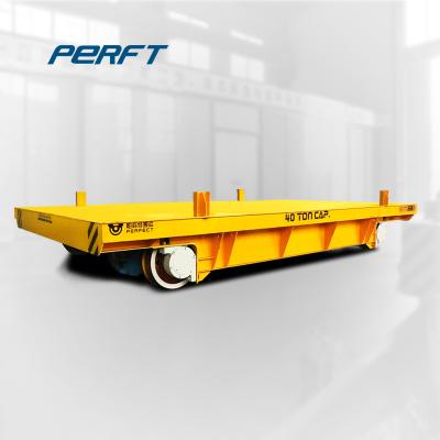 China Low Voltage Rail Operated 80t Electric Transfer Trolley for sale