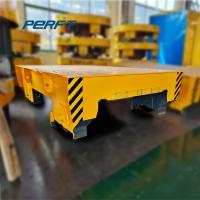China 1-50t Heavy Load Capacity Battery Transfer Trolley With Remote Controller for sale