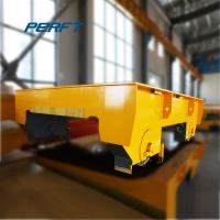 China 1-50t Heavy Load Capacity Battery Transfer Trolley With Remote Controller for sale