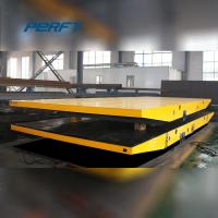 China Motorized 20t Coil Transfer Trolley Heavy Load Battery Powered For Factories for sale