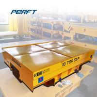 China Cable Drum Power Electric Steel 30ton Coil Transfer Trolley In Railway Transportation for sale