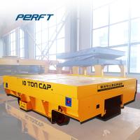China Cable Drum Power Electric Steel 30ton Coil Transfer Trolley In Railway Transportation for sale