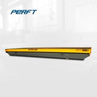 China Electric Cable Railway Transport Battery Transfer Cart For Steel Pipe Handling for sale