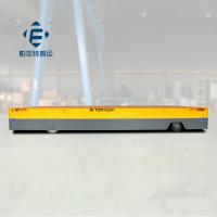 China Cement Floor Trackless Battery Powered Transfer Car for sale